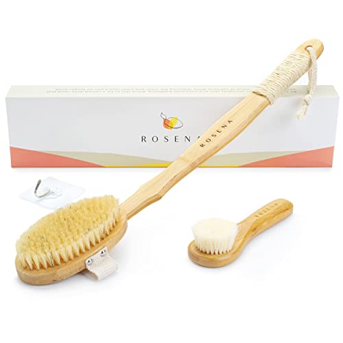 Cepillo Seco para Exfoliación de la Piel y Estimulación Linfática ...